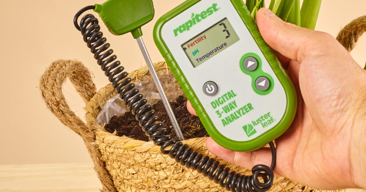 Digital Soil Analyzer - Rapitest 1835 - Plant Care Tools
