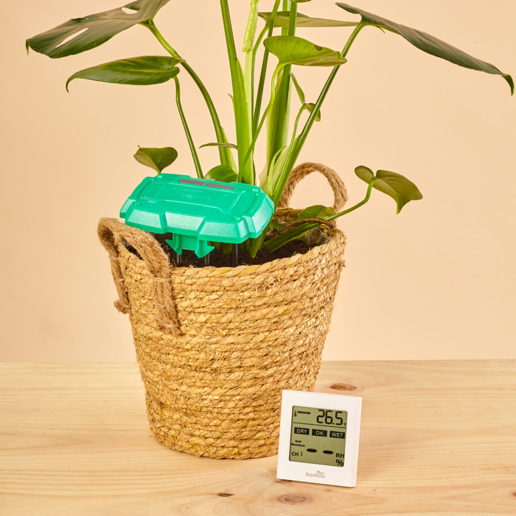 Wireless soil moisture monitor with sensor - Plant Care Tools