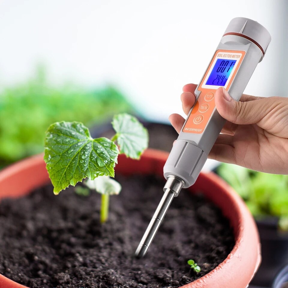 EC-TDS-TEMPERATURE Soil meter (Bluetooth) - Plant Care Tools