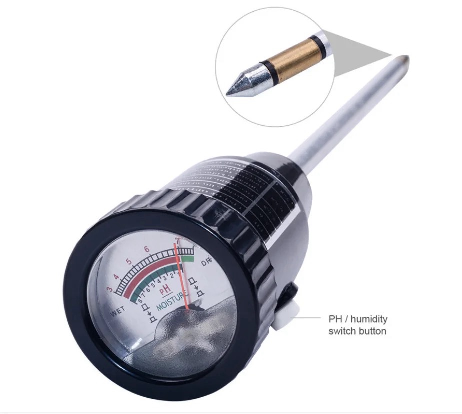 pH Soil Tester with Long Probe - Plant Care Tools