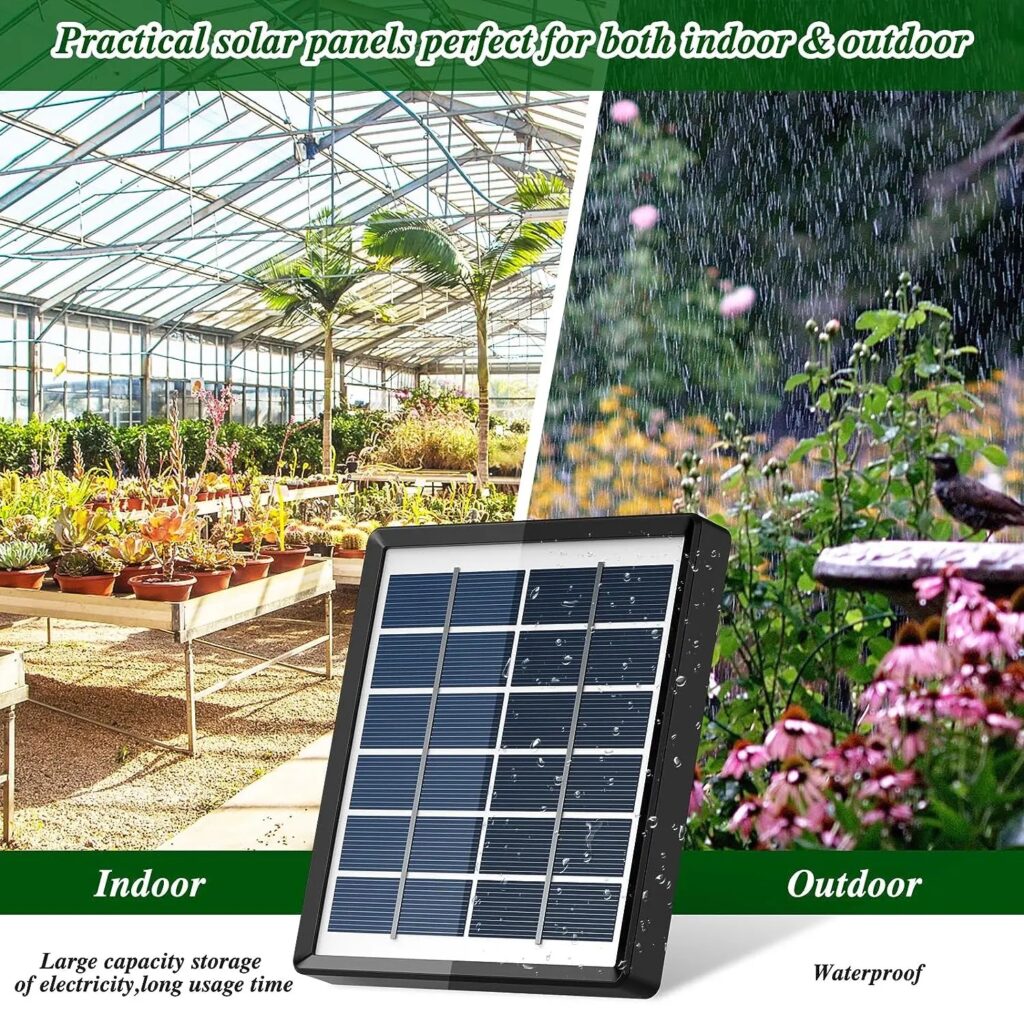 Solar-powered automatic irrigation system for 10 potted plants - Plant ...