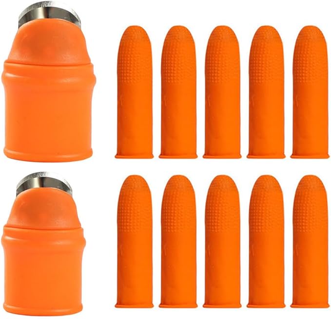 Silicone Thumb Knife with Finger Protectors - Plant Care Tools